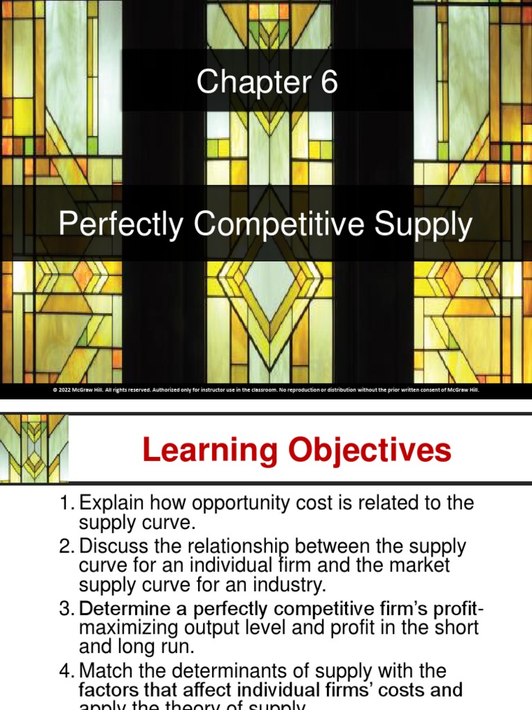 Frank8e Chapter06 PPT Final | PDF | Profit (Economics) | Marginal Cost