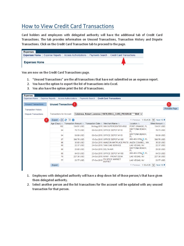 Corporate-Card-And-Iexpense-University - EXPENSE RPTS | PDF