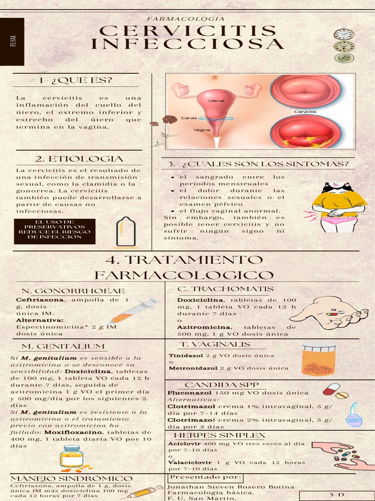CERVICITIS INFECCIOSA | PDF
