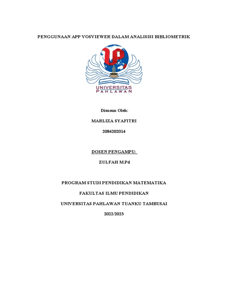 Pengenalan Vosviewer | PDF