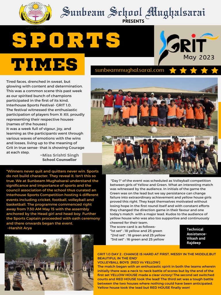 Sports Times 01 | PDF