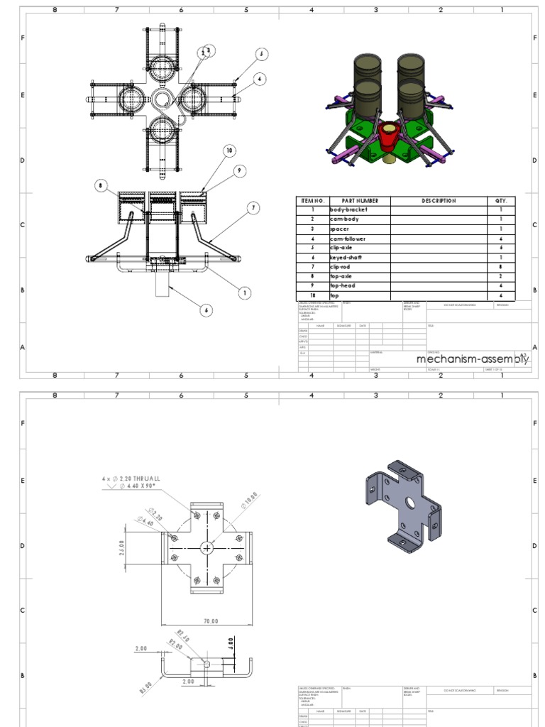 Mechanism Assembly | PDF | Mechanical Engineering