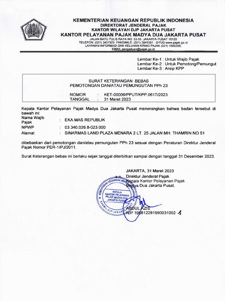 SKB PPH 23 EMR 2023 230331 | PDF