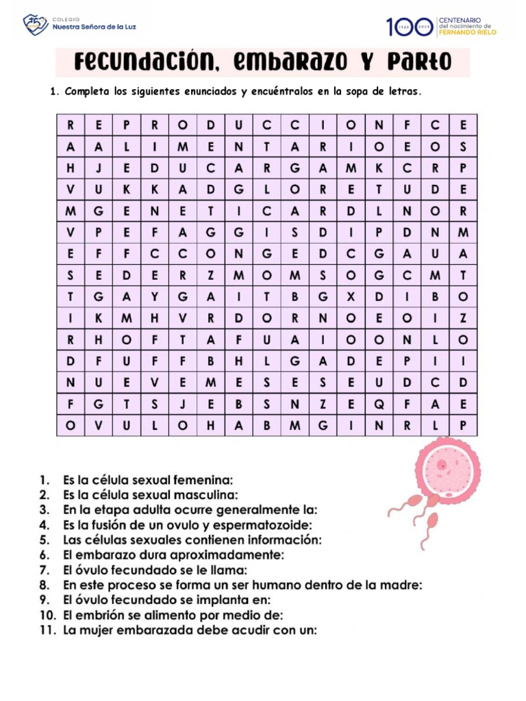 Fecundación Embarazo y Parto | PDF