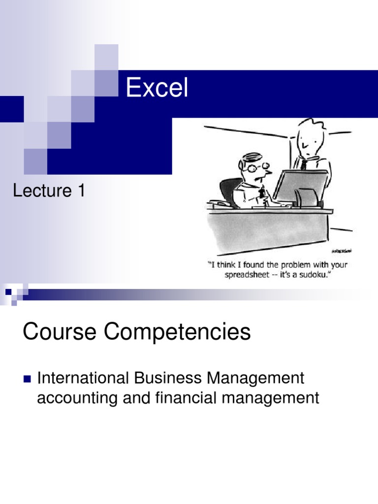 Excel Introduction and Referencing | PDF | Microsoft Excel | Spreadsheet