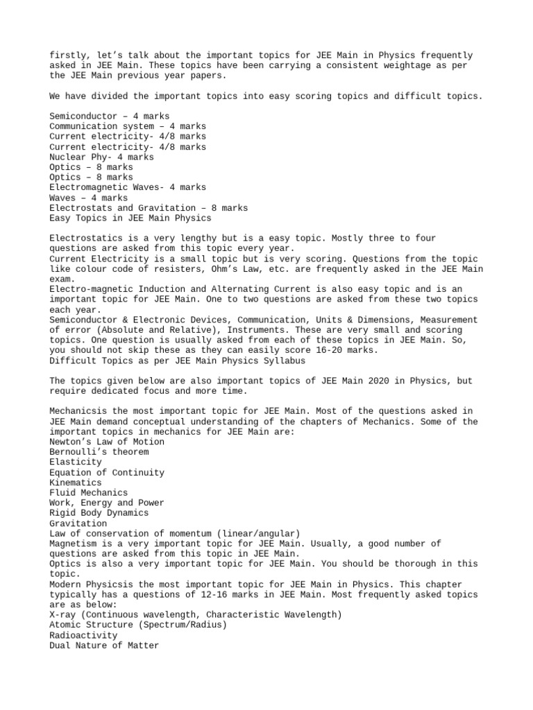 Imp Topics For All Sub | PDF | Chemistry | Inorganic Chemistry