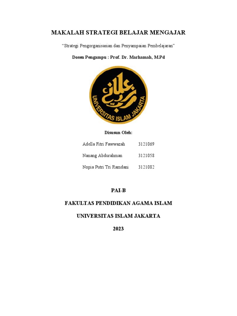 Makalah SBM Kel 03 | PDF