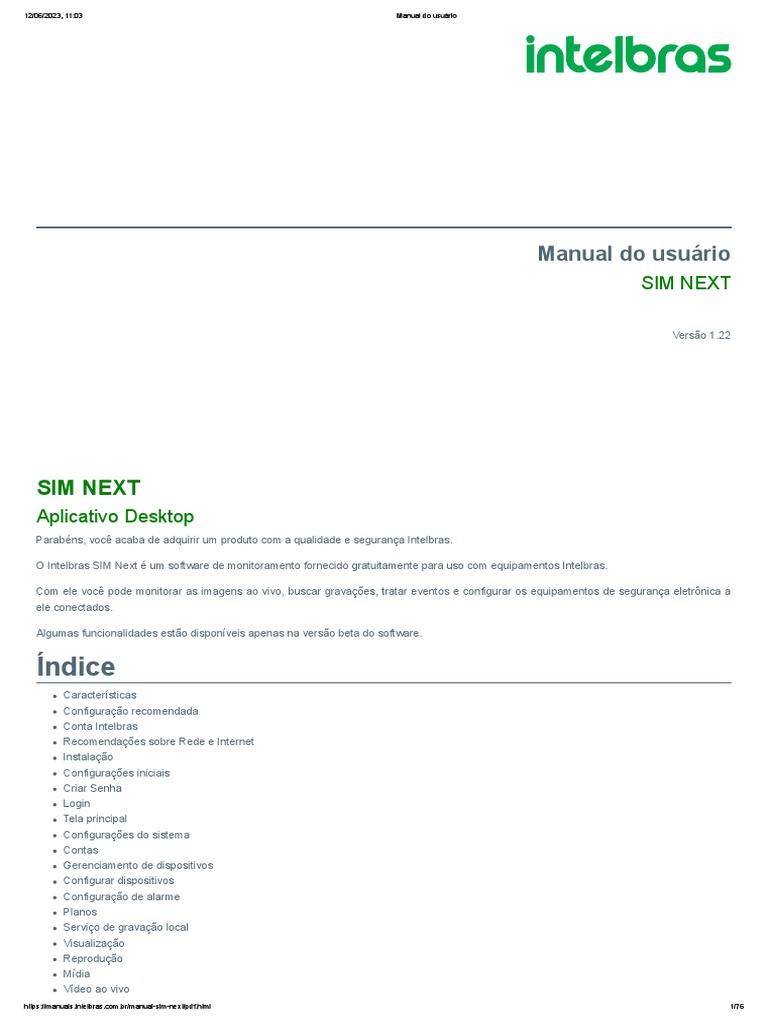 Manual Do Usuário Sim Next | PDF | Jogos e Atividades | Computadores