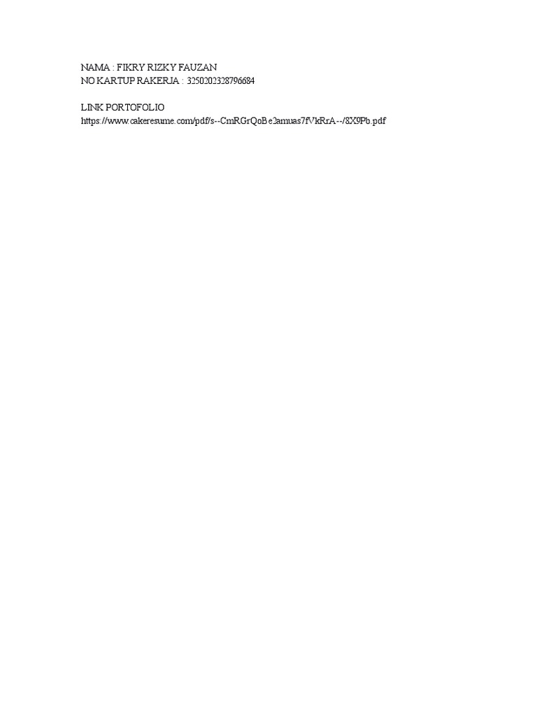 Tugas Membuat Portolio Ux - (Fikry Rizky Fauzan) . | PDF Tugas Membuat Portolio Ux - (Fikry Rizky Fauzan) . | PDF