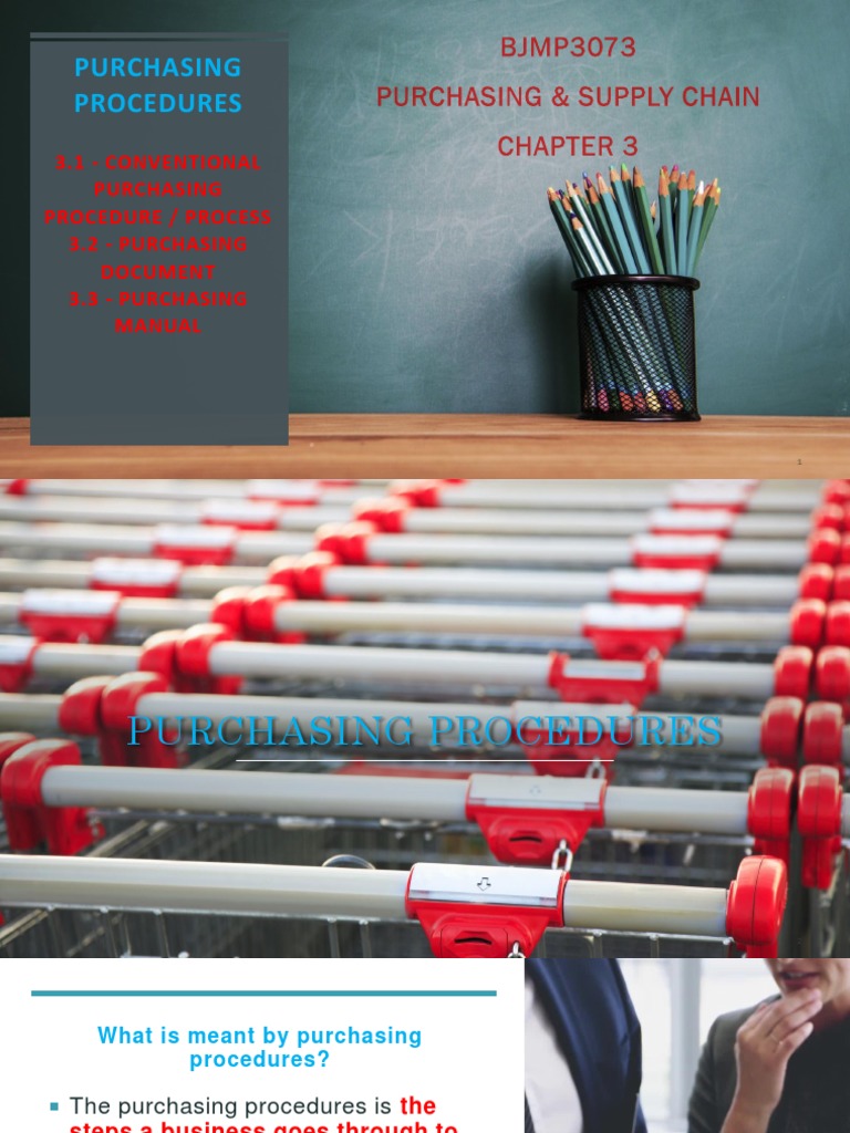 3 Chapter 3 - Purchasing Procedures | Download Free PDF | Request For Proposal | Procurement