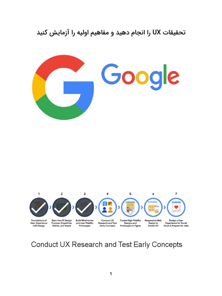 Google UX Design چهارم | PDF