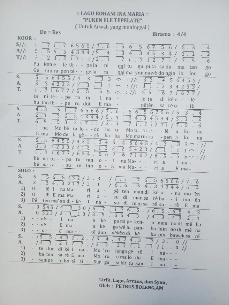 Ina Maria Tutu Marin | PDF