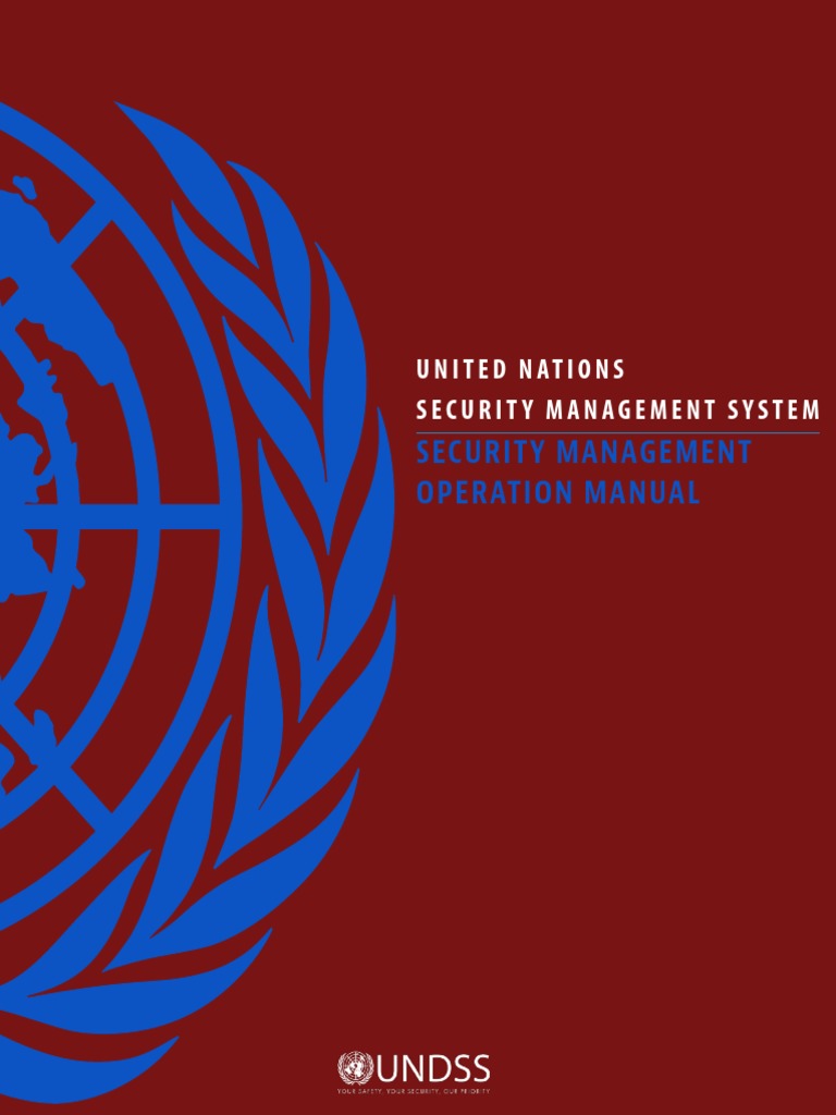 Guidance - Security Management Operations Manual SMOM E Book | PDF