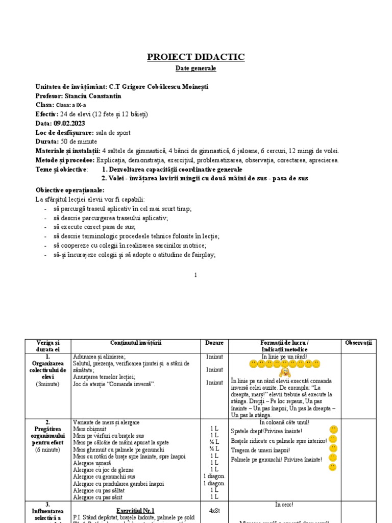 STANCIU CONSTANTIN_proiect_didactic_2022-2023 | PDF