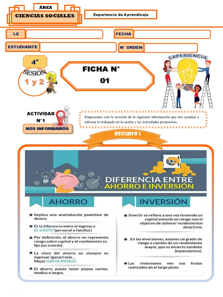4º FICHA DE REFORZAMIENTO - EDA 06 - SESIÓN 1 y 2-CCSS 4TO 22-11-22 | Descargar gratis PDF ...