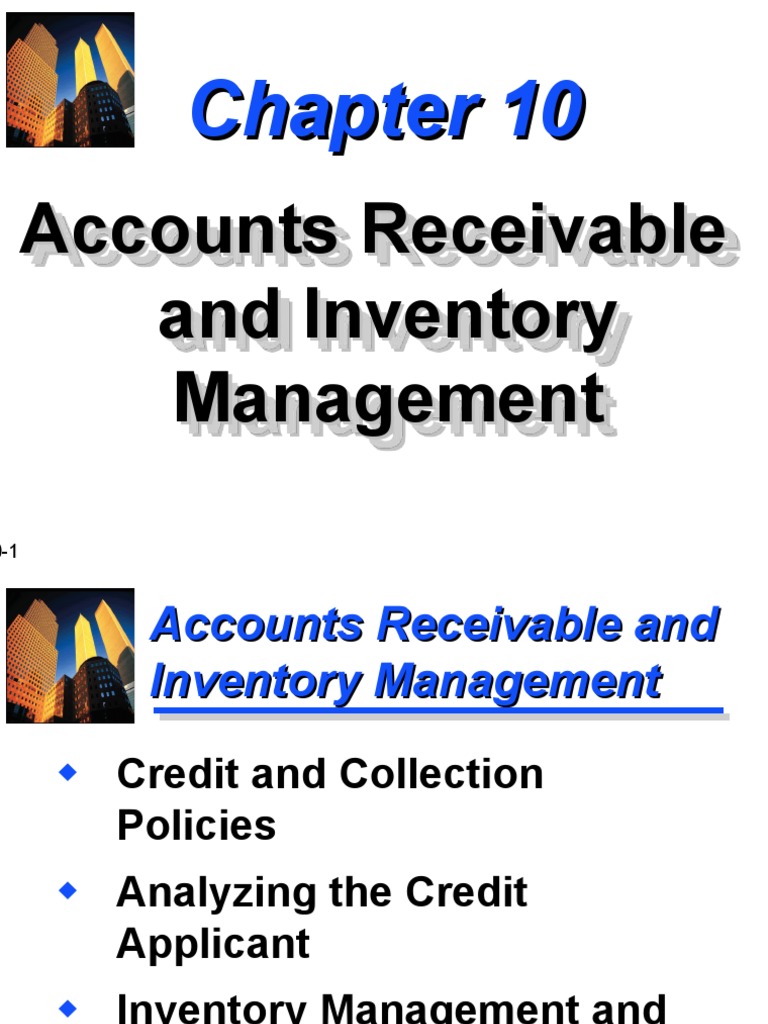 CH 10 | PDF | Inventory | Money