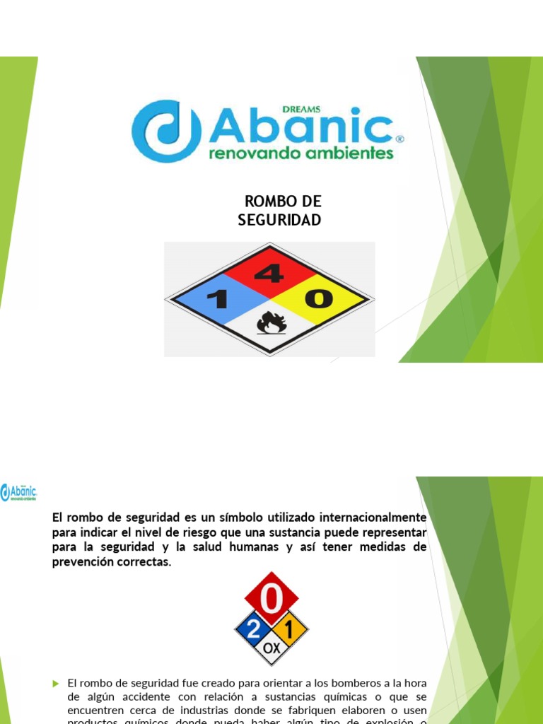 Rombo de Seguridad | PDF | Combustión | Agua