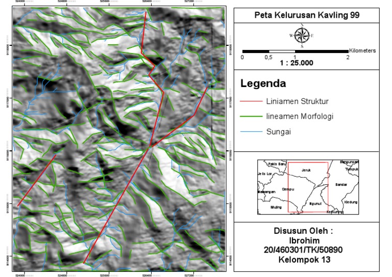 Peta Kelurusan Kavling 99 | PDF