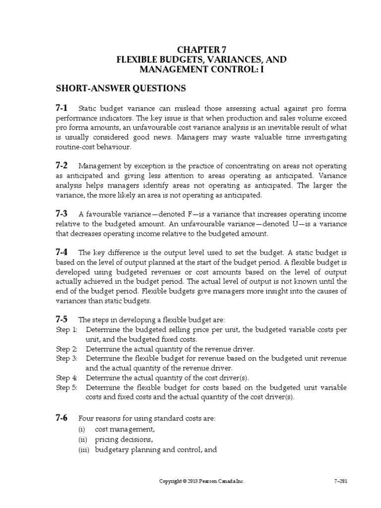SM CH | PDF | Cost Accounting | Labour Economics