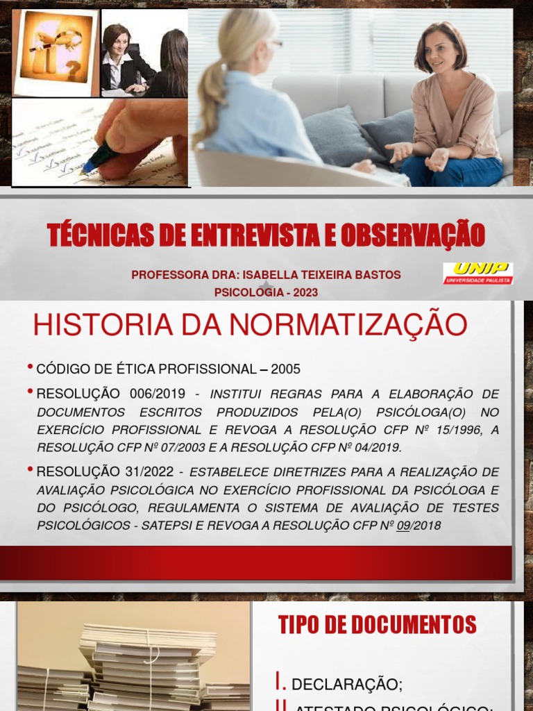 Aula TEO - Docs e Resolucoes | PDF | Autoajuda