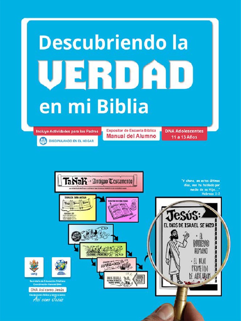 DNA-Alumno Descubriendo La Verdad en Mi Biblia 11 A 13 Años-Lección 3 y ...