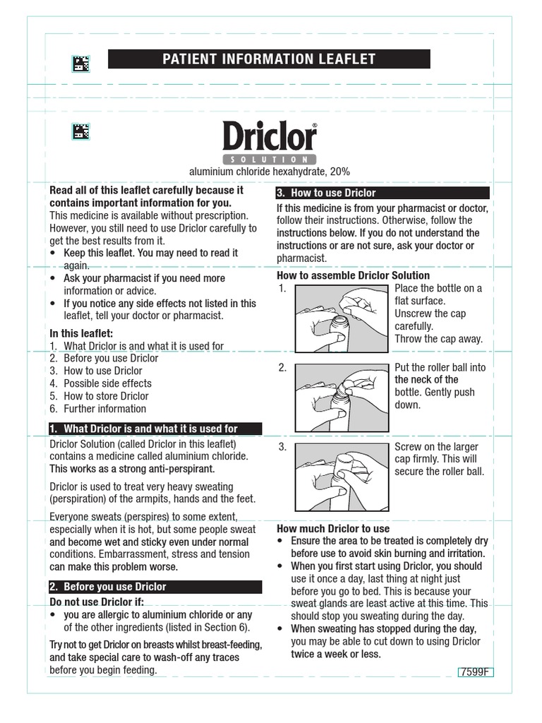 Driclor | PDF