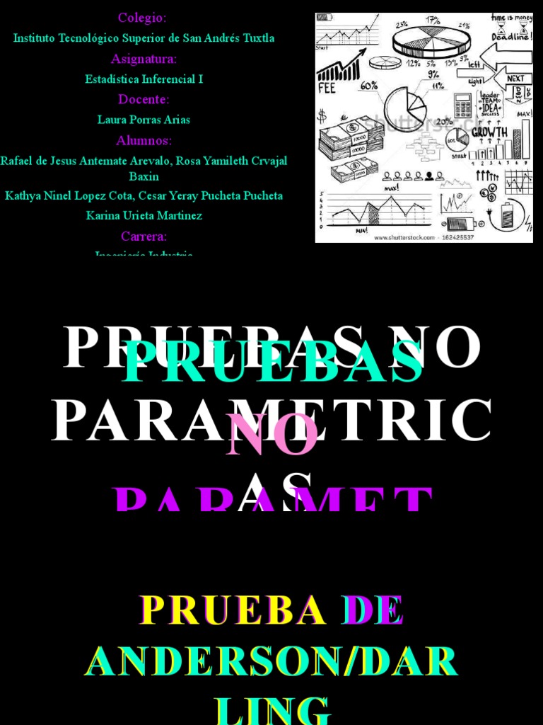 Prueba Anderson-Darling: Guía y Ejemplos | PDF | Estadísticas | Metodología