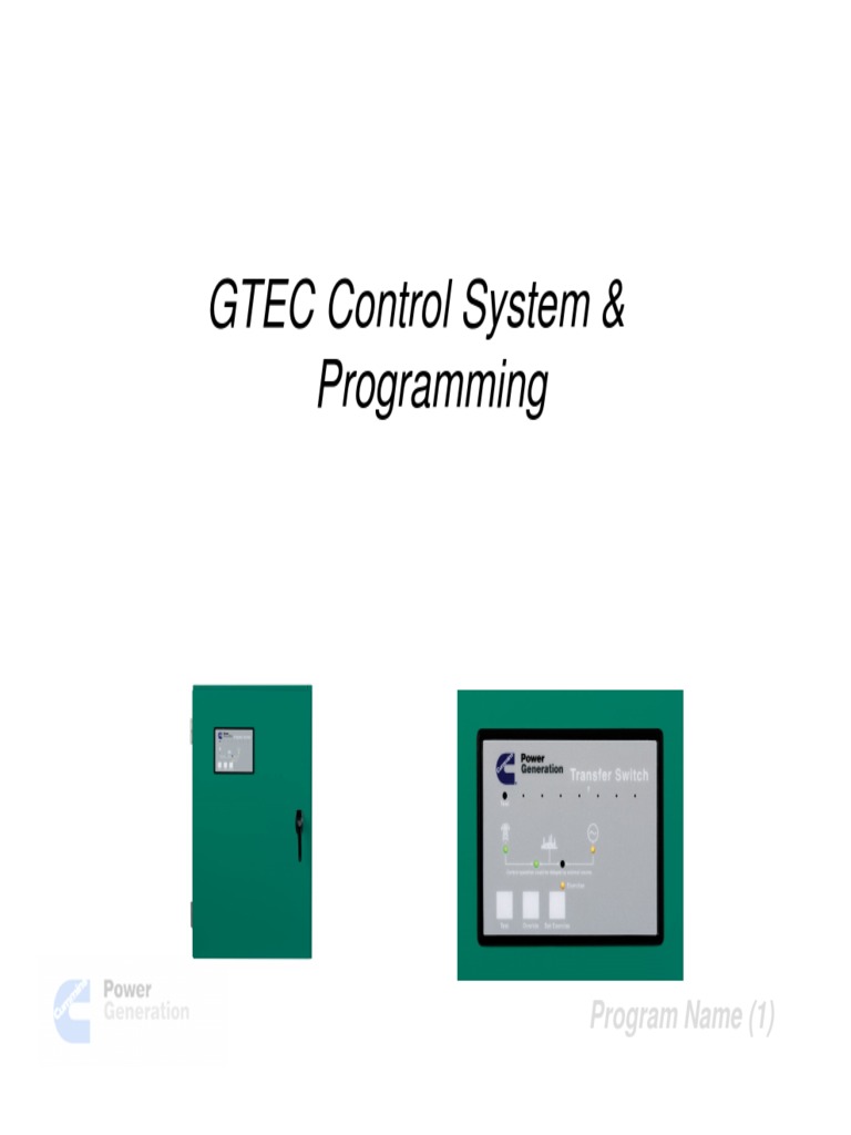 GTEC Control System | PDF | Switch | Relay
