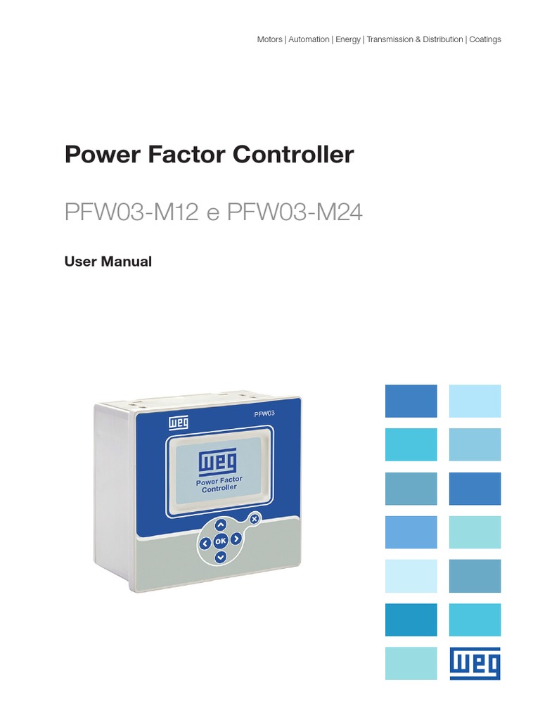 WEG PFW03 M12 M24 User Manual 10006614890 en | PDF