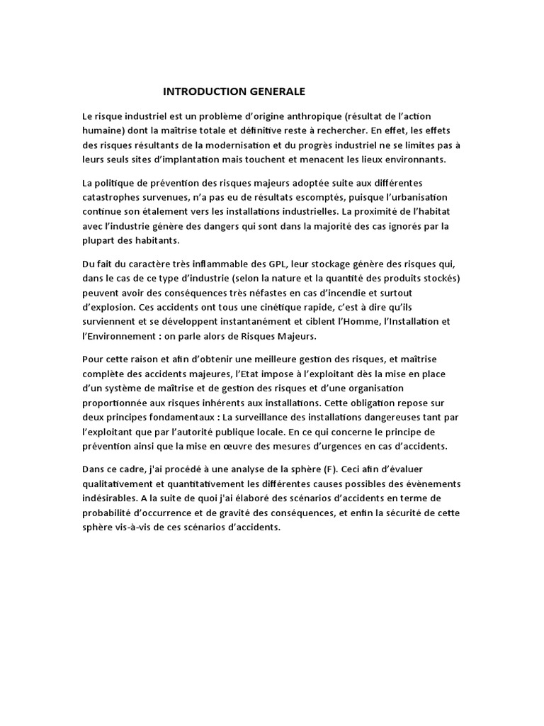 Gana Sara | PDF | Risque | Sécurité