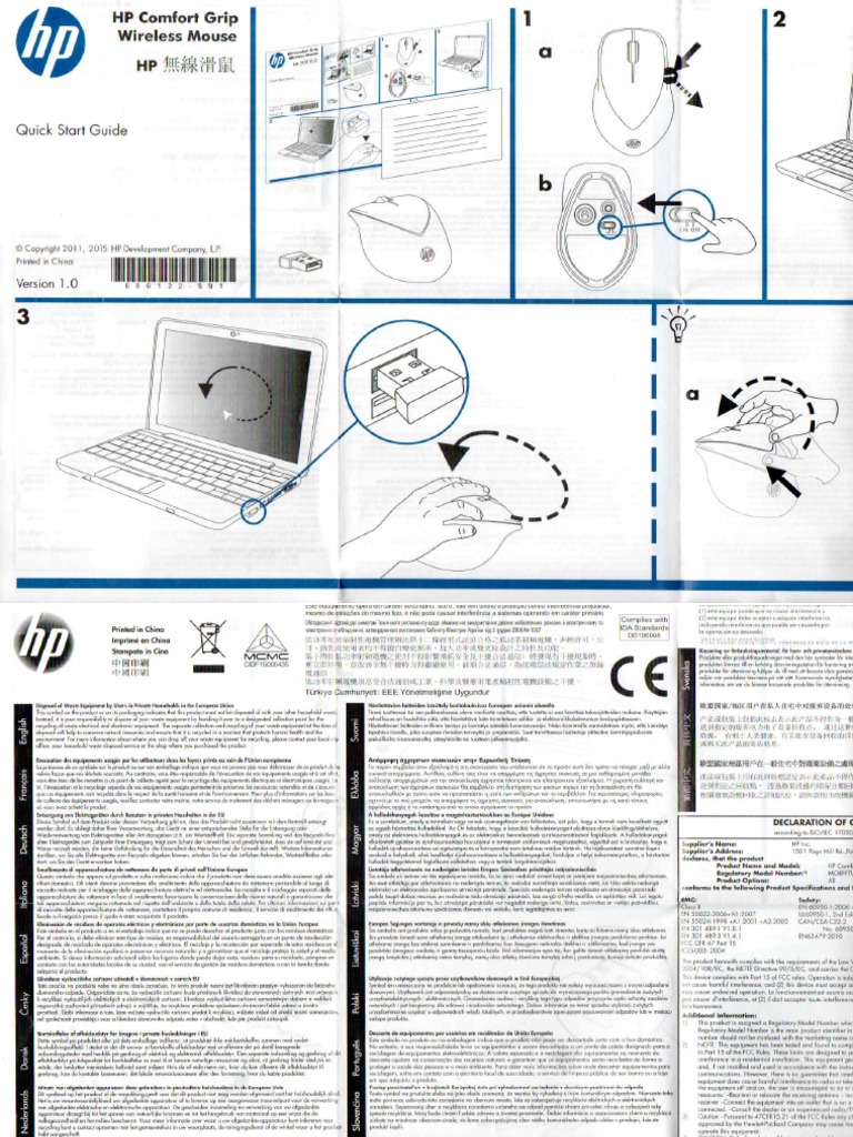 Manual de HP Mouse | PDF