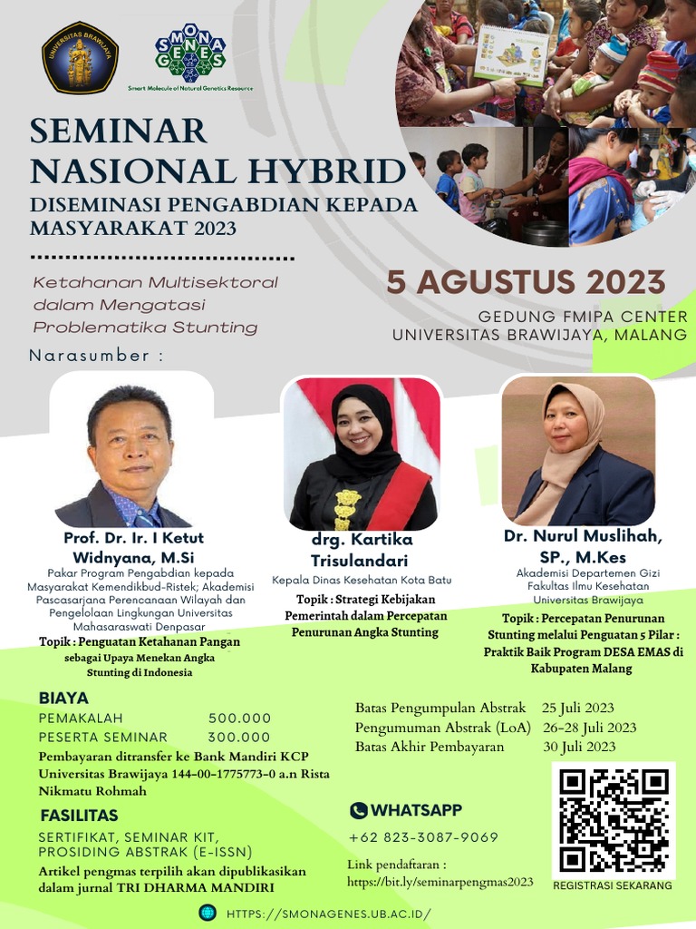 Leaflet SEMNAS PENGMAS HYBRID 05 AUG 2023 OK PDF | PDF