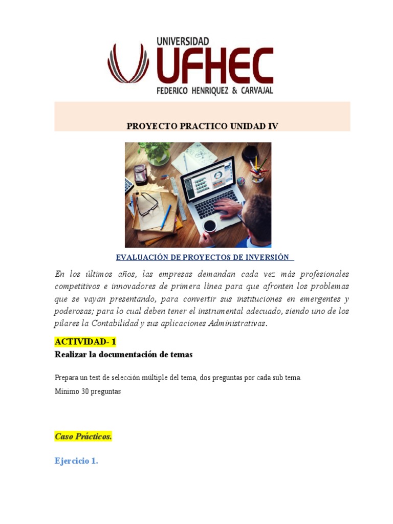 Contabilidad Administrativa Proyecto IV - CON ADM | PDF