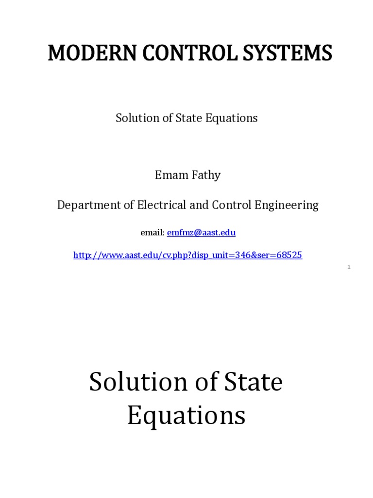 Control Systems for Engineers | PDF | Laplace Transform | Functions And Mappings