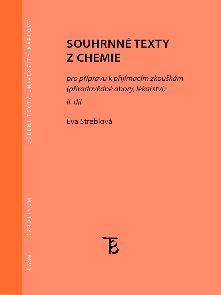 Souhrnne Texty Z Chemie II. Díl | PDF