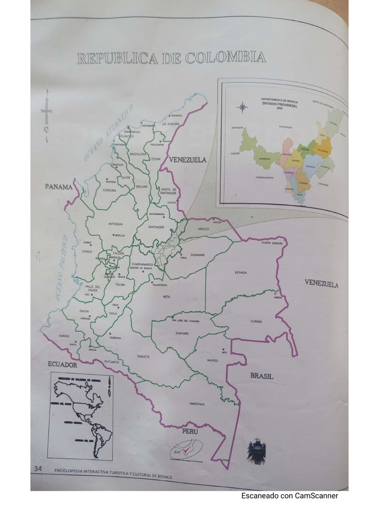 Mapas Boyacá - Jenesano | PDF