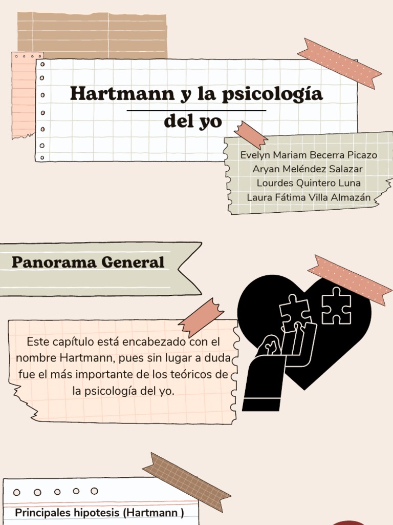 Hartmann y La Psicología Del YO | PDF | Psicología del ego | Sicología