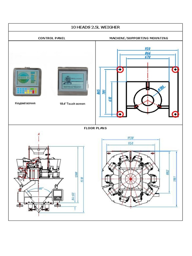 10-head-2_5l-multihead-weigher-layout | PDF