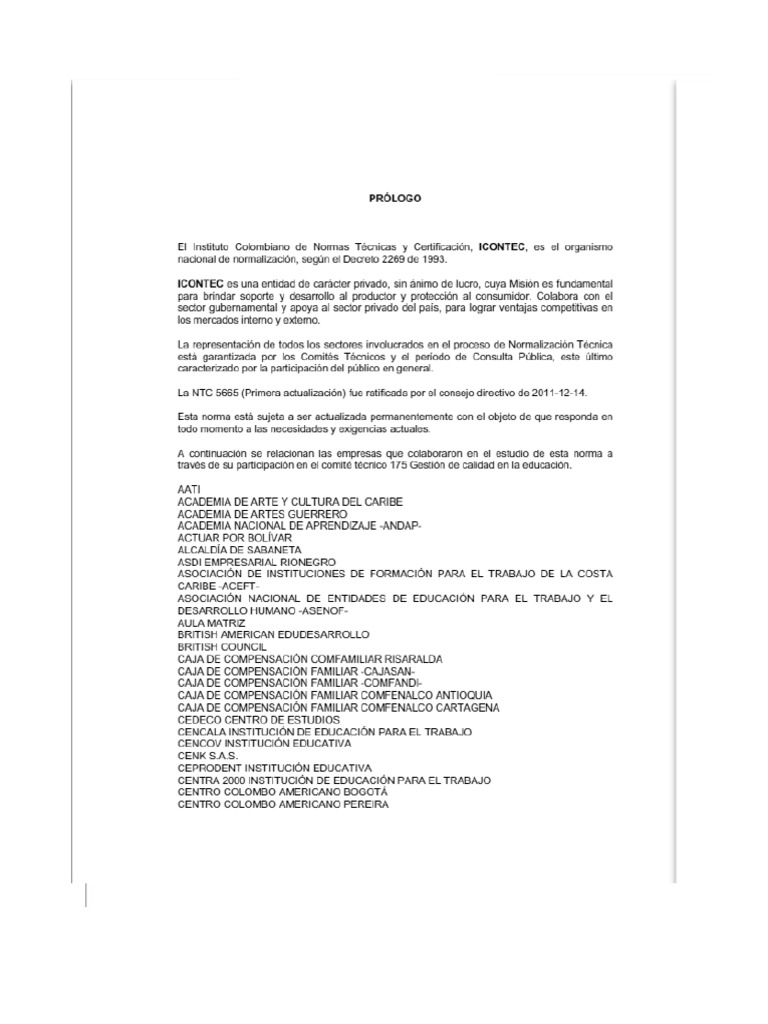 NTC 5665 - 2011 | PDF