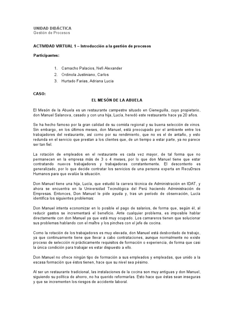 Proyecto 1 | PDF