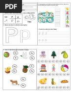 Cuadernillo Lectoescritura M, P, L, S | PDF | Comunicación humana ...