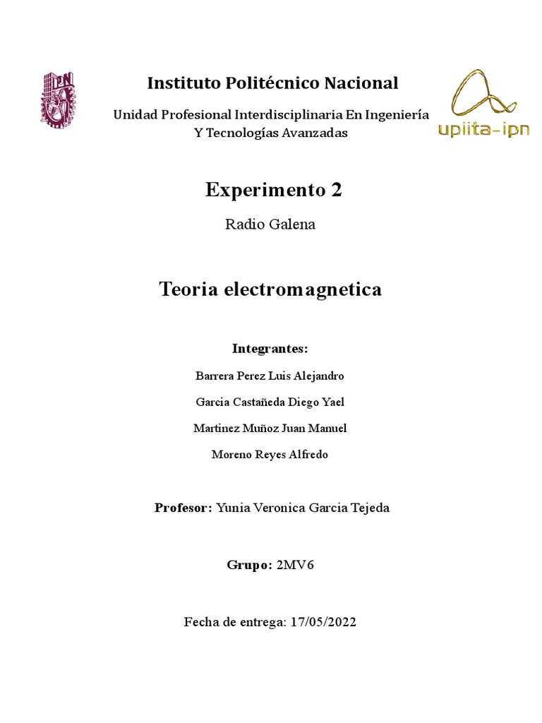 Radio Galena Pdf Radio Modulación