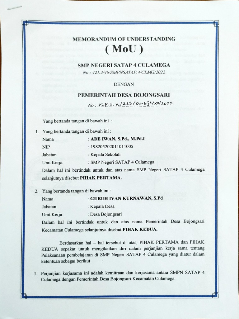 Dafhad Visi Misi | PDF