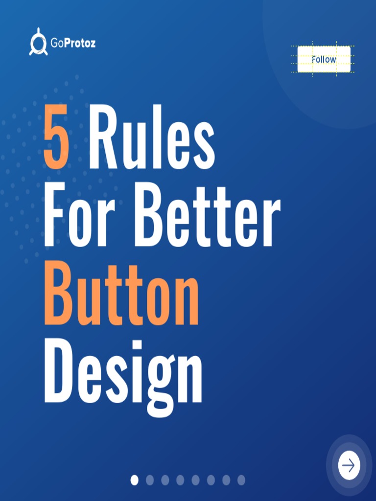 5 Rules For Better Button Design | PDF