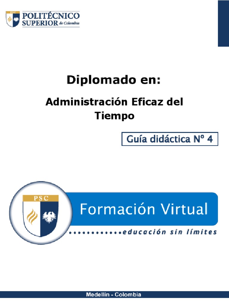Guia Didactica 4-AET | PDF | Planificación | Gestión del tiempo
