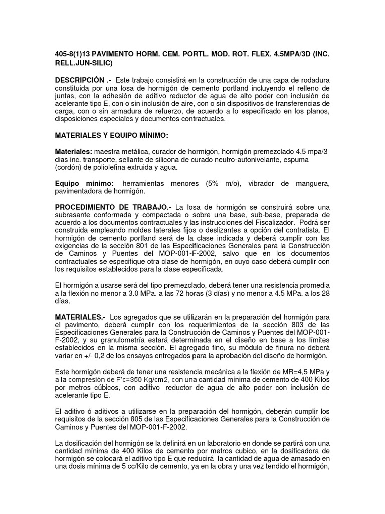 405-8 (1) 13 Pavimento Horm. (... ) | PDF