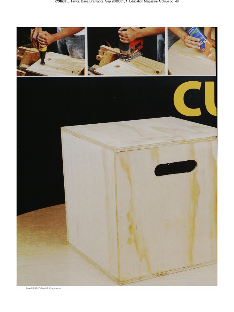 Rehearsal Cubes | PDF