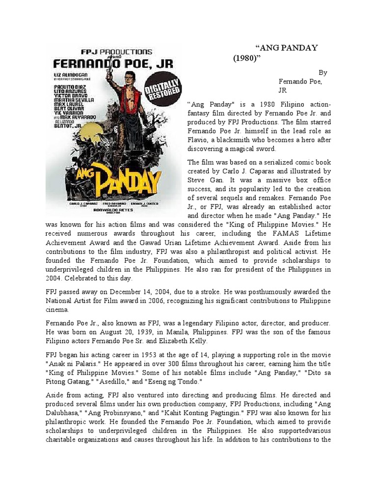 Ang Panday | PDF