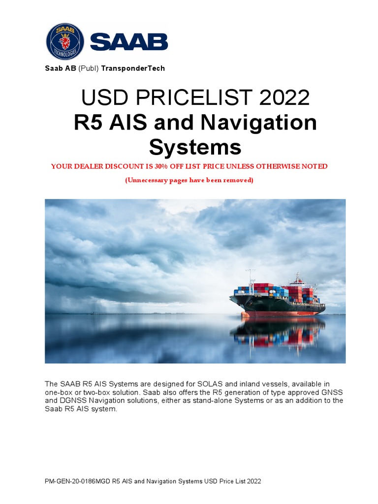 Pm-gen-20-0186-Mgd Systems Usd Price List 2022 | PDF