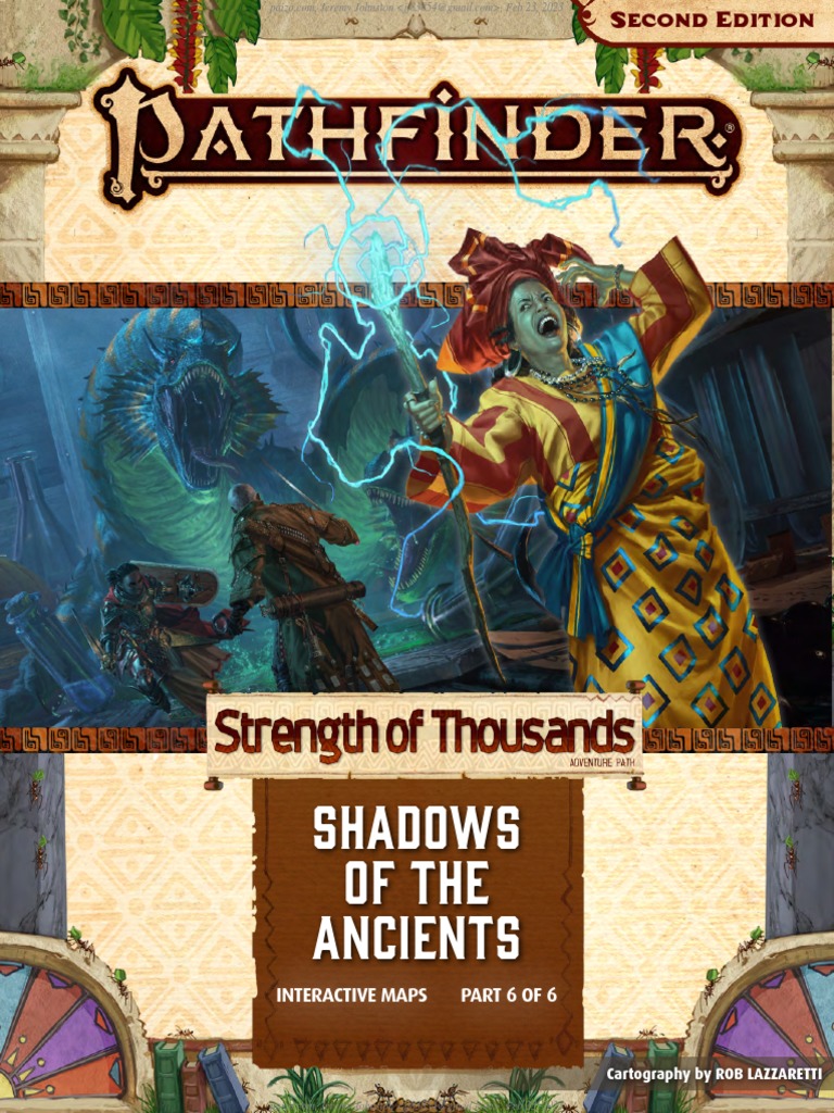 Pathfinder 2e - Strength of Thousands6 - Shadow of The Ancients ...